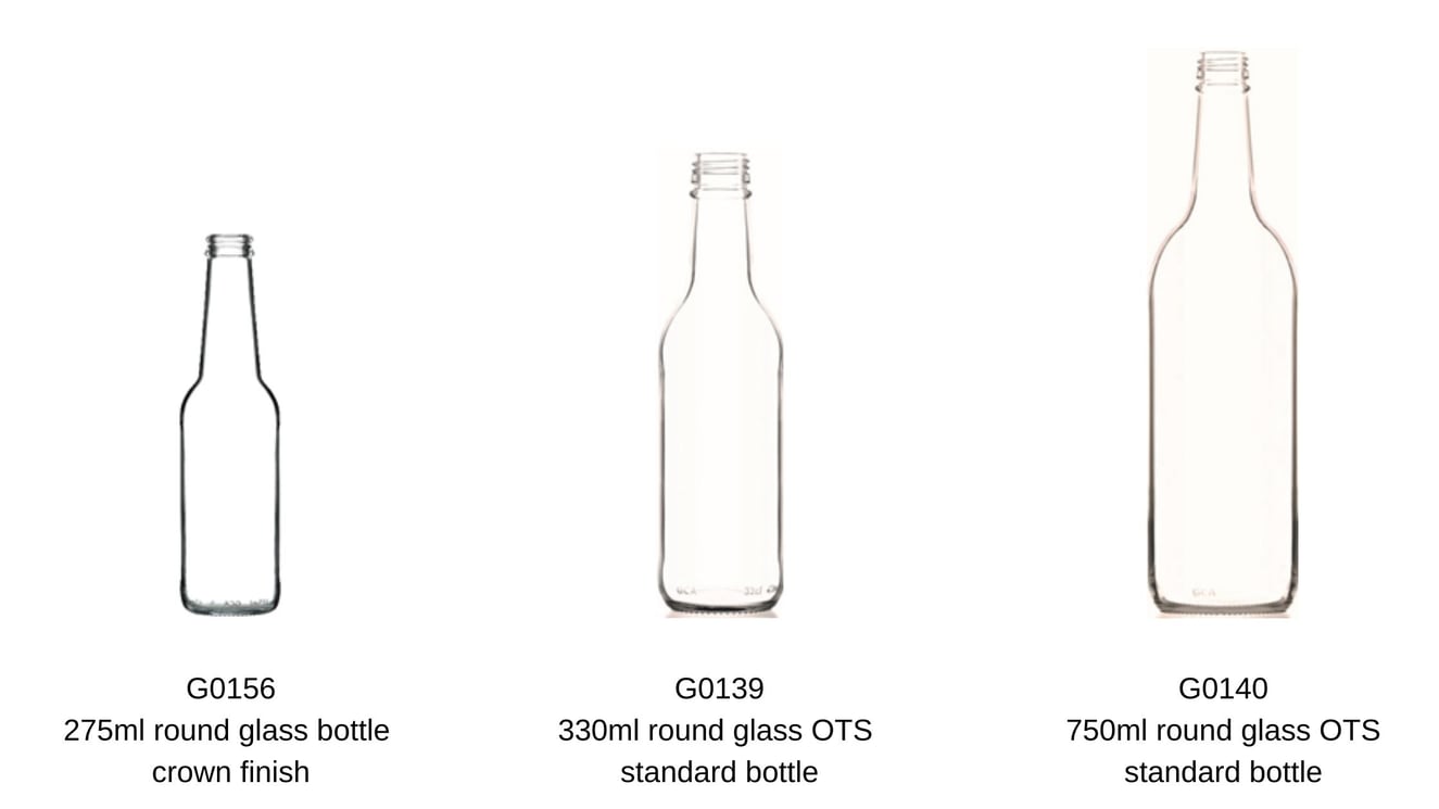 Updated Range Launched: Glass Jars and Bottles for Food and Drink ...