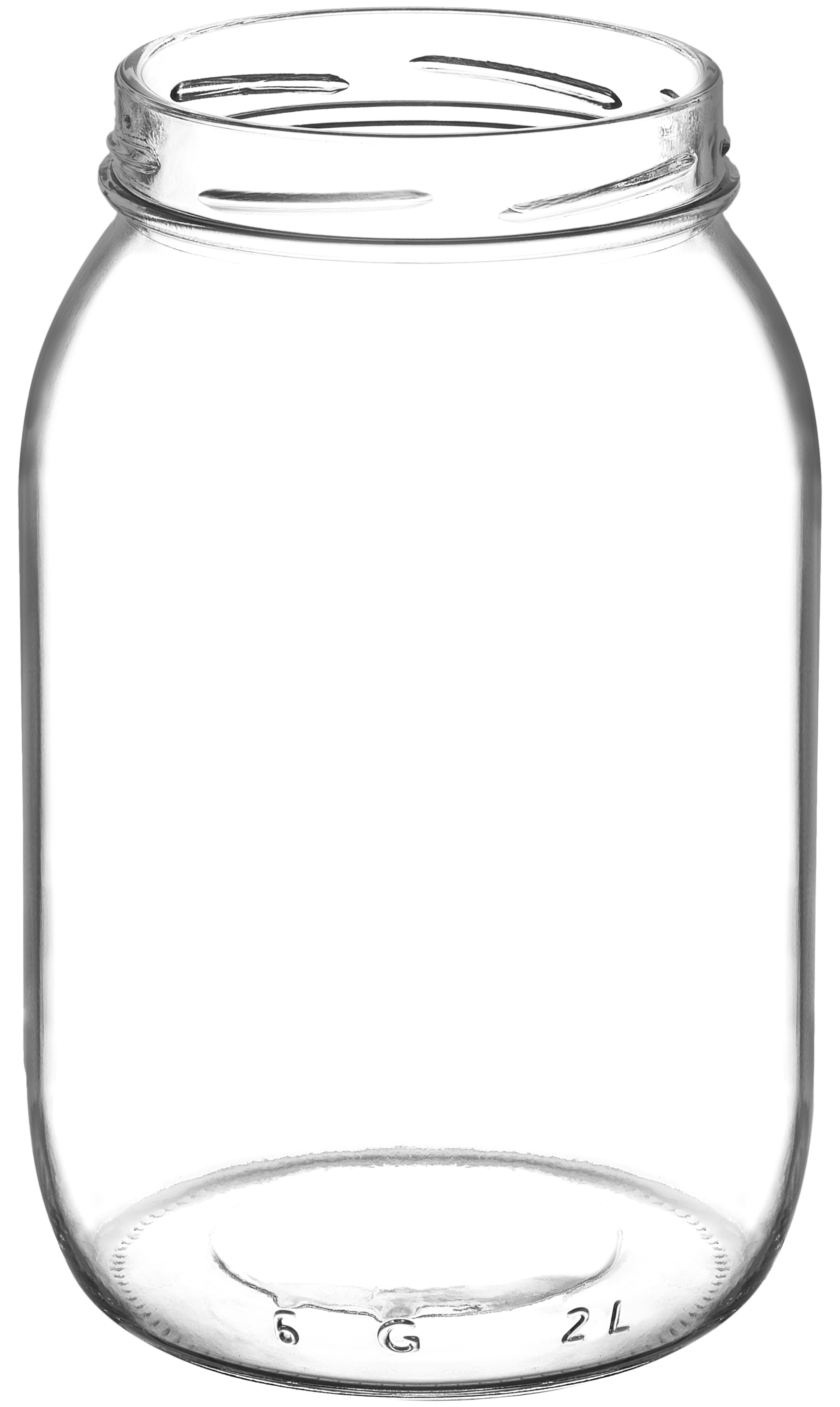 2000ml Glass Jar - Products | Aegg Creative Packaging